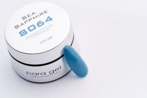 Natural Line |Sheer |S064 |Sea Sapphire 4g(0.14oz) – Para Gel