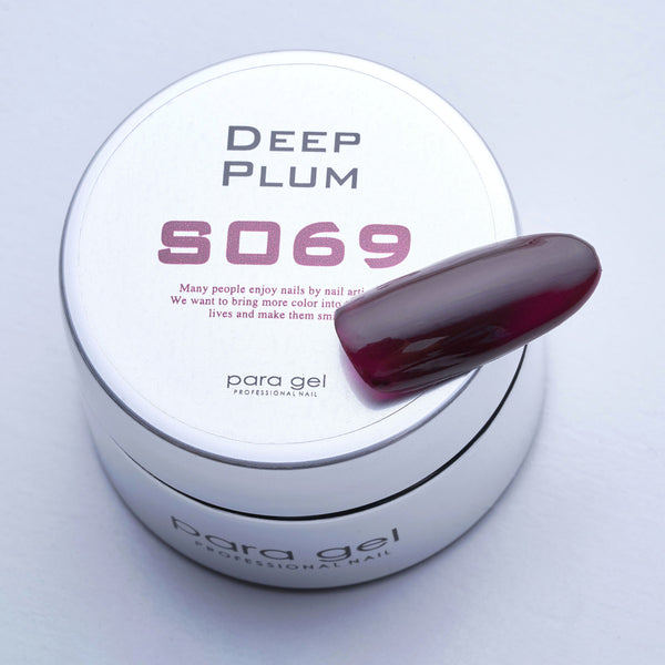 Natural Line |Sheer |S069 |Deep Plum 4g(0.14oz) – Para Gel